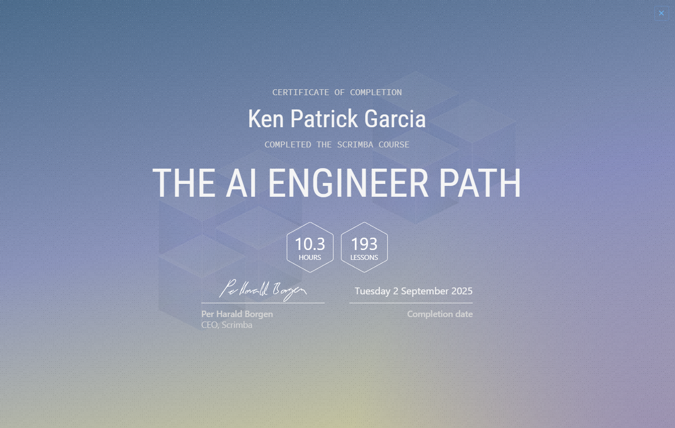 Ken Garcia | AI Full Stack Engineer Portfolio