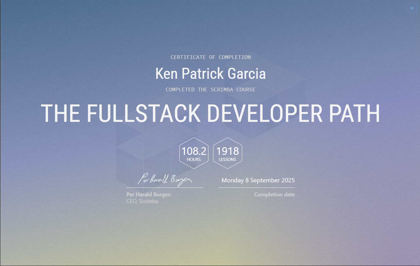 Ken Garcia | AI Full Stack Engineer Portfolio